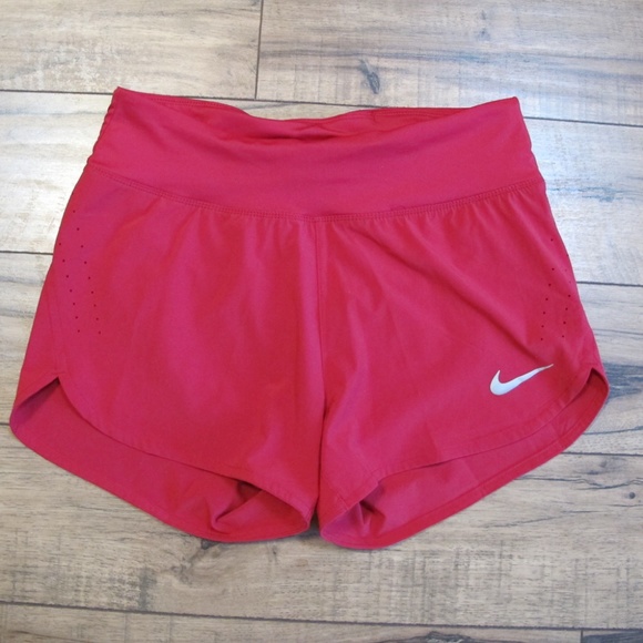 Nike | Shorts | Nike Running Drifit Red Shorts | Poshmark
